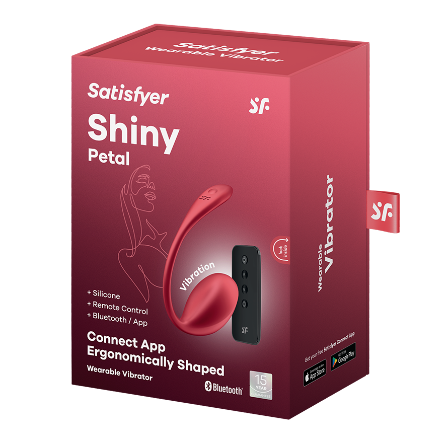 Satisfyer Shiny Petal Wearable Vibe + Connect App | Satisfyer US ...
