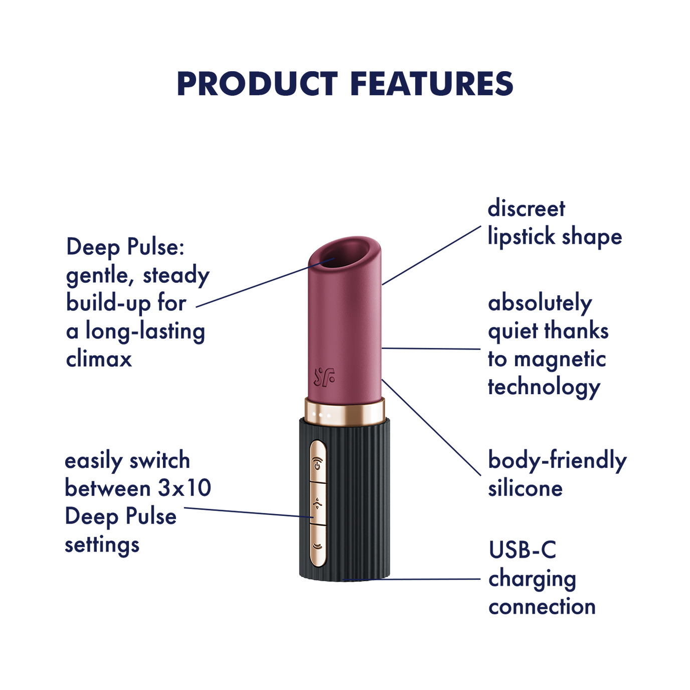 Satisfzer Deep Kiss | Air Pulse Technology | Products | Satisfyer US